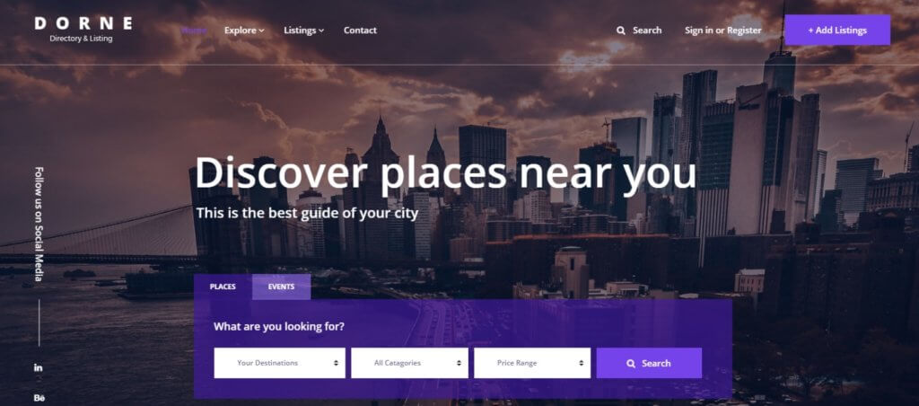 Download free hotels and flights travel Landing Pages (HTML, PSD)