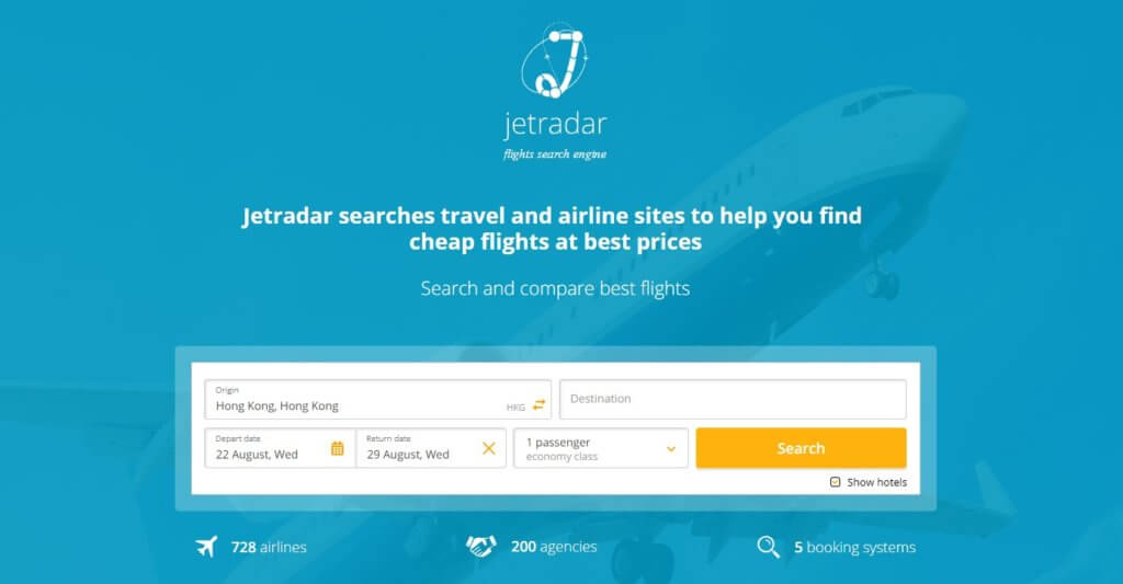 Download free hotels and flights travel Landing Pages (HTML, PSD)
