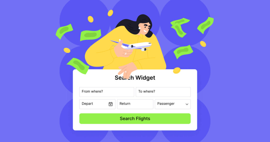How to create a completely unique flight search form