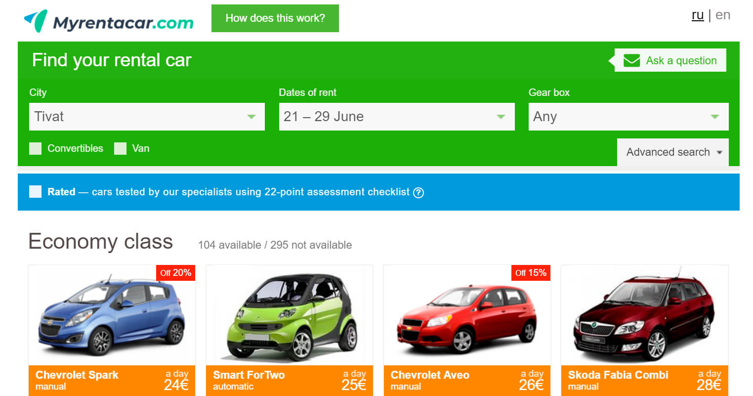 Earn on car rentals in the MyRentacar affiliate program