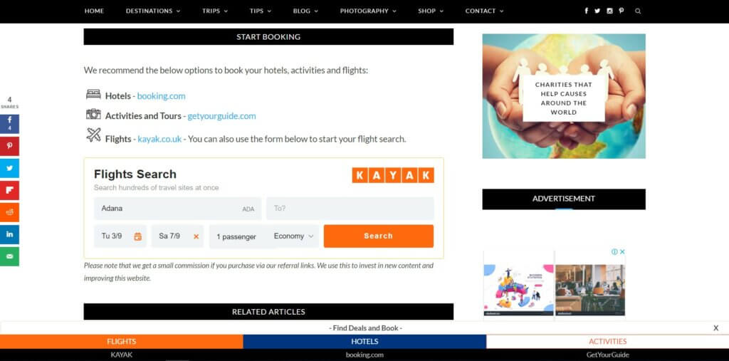 Earn With Kayak Affiliates Program | Travelpayouts