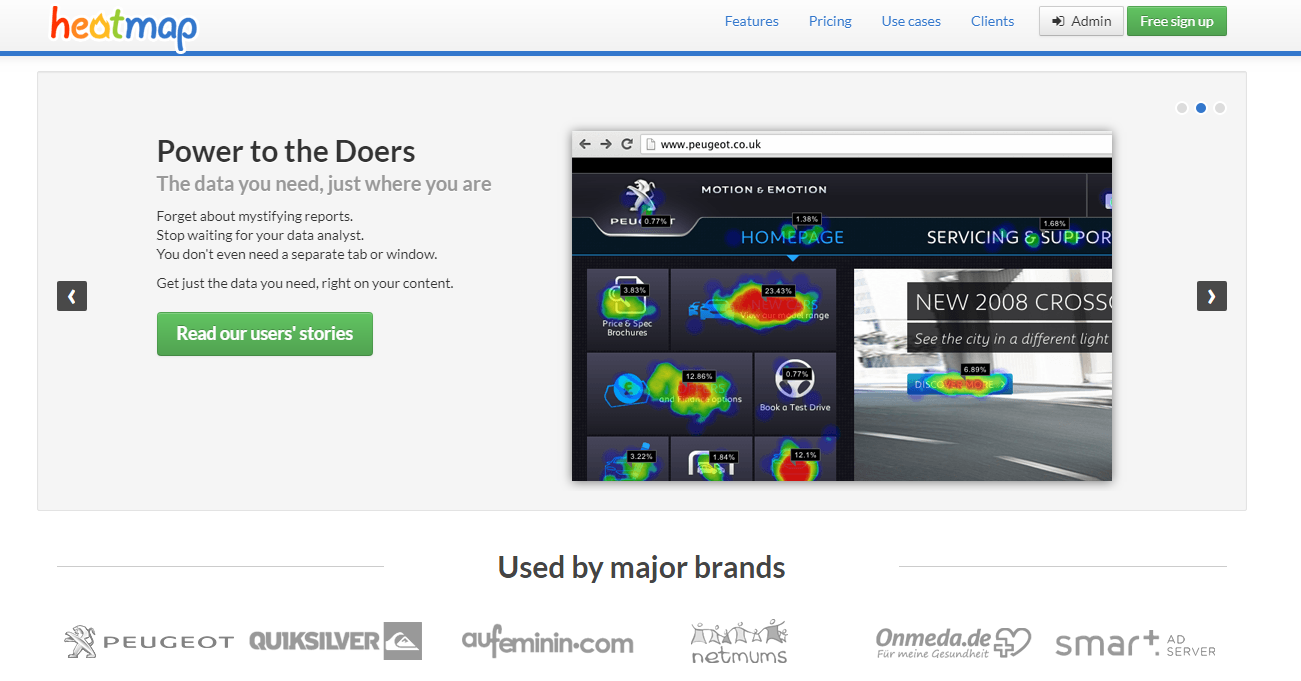 The Best Free And Paid Heatmap Tools To Monitor Blog Activity ...