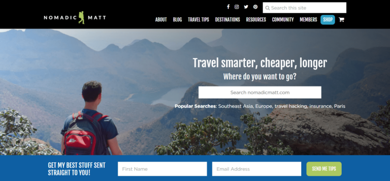 Top 16 Best Travel Blogs To Follow In 2025 | Travelpayouts