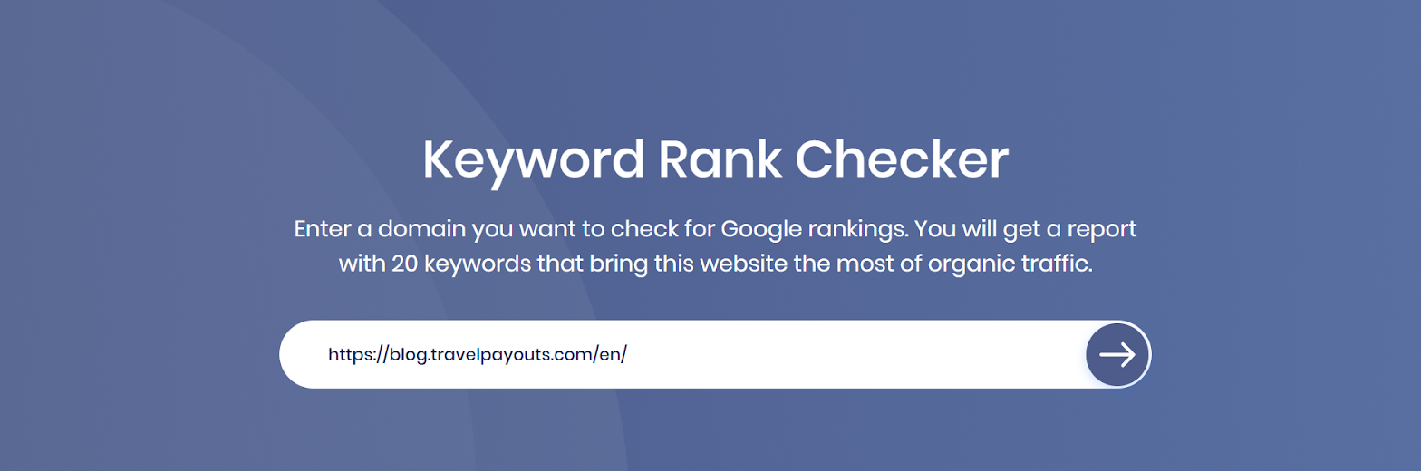 Best Keyword Rank Checker Tools | Travelpayouts