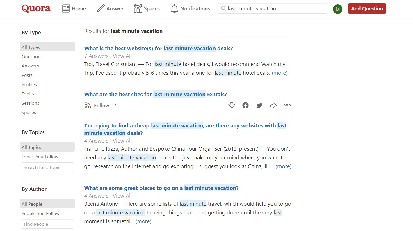 Most Frequently Searched Travel Keywords | Travelpayouts