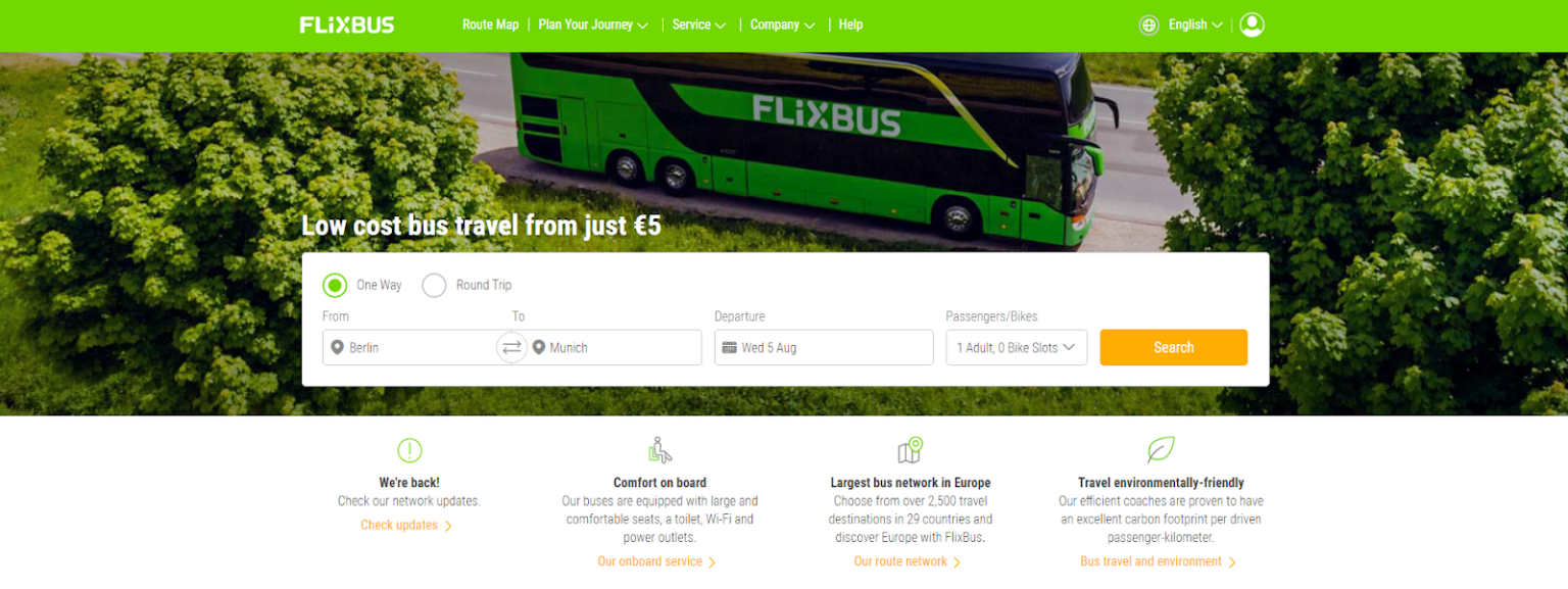 Earn With Flixbus, Bus Tickets Booking Platform — Travelpayouts