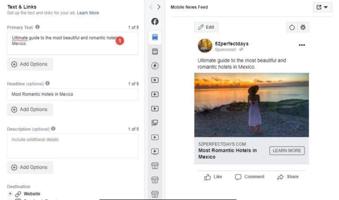Using Facebook ads to drive traffic to optimized articles — Travelpayouts