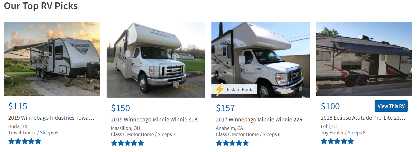 Earn on car rentals in the US with RVshare — Travelpayouts