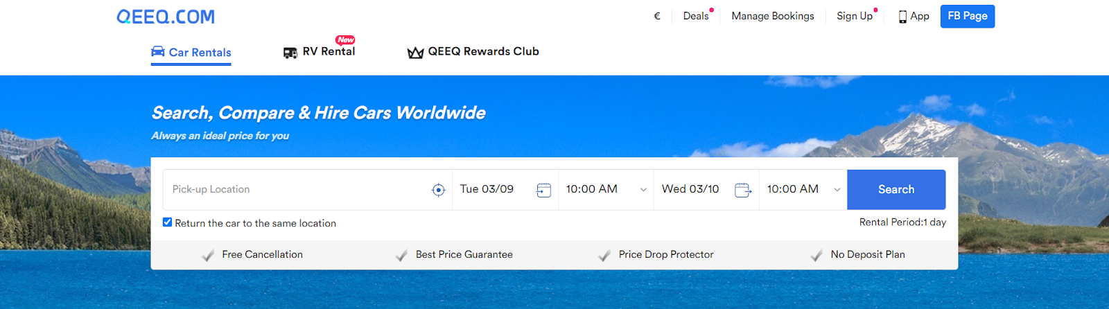 How to earn on car rentals with QEEQ — Travelpayouts