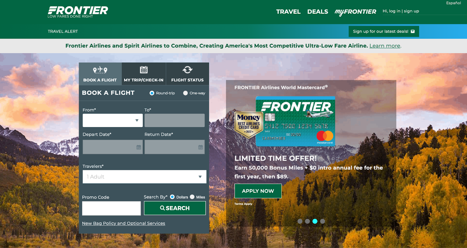 Frontier Airlines Affiliate Program | Travelpayouts