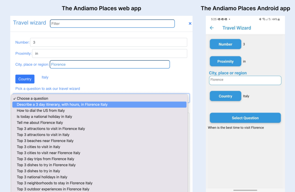 Andiamo Places: AI-Based App for Creating Travel Guides | Travelpayouts