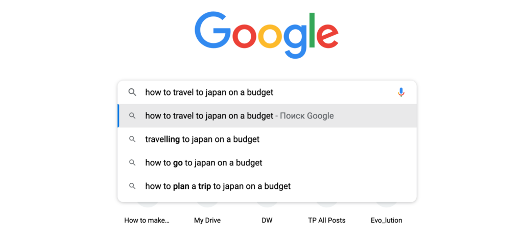 Most Frequently Searched Travel Keywords | Travelpayouts