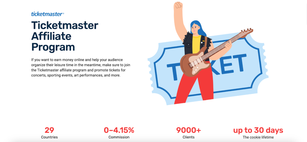 10 Best Concert Event Ticket Affiliate Programs | Travelpayouts